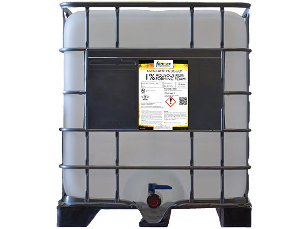 AFFF 1% Ultra LT foam concentrate | Fomtec firefighting foam